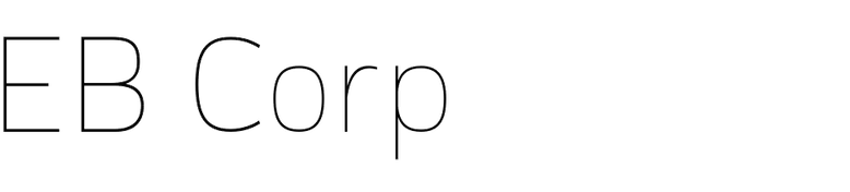 EB Corp in use - Fonts In Use