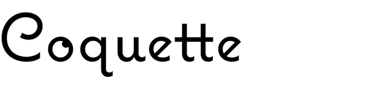 Coquette in use - Fonts In Use