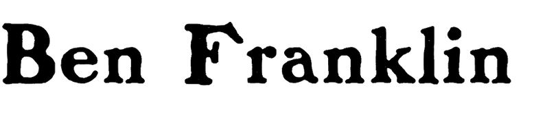 Ben. Franklin in use - Fonts In Use