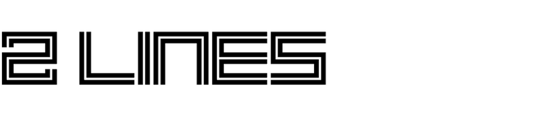 2 Lines in use - Fonts In Use