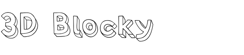 3D Blocky in use - Fonts In Use