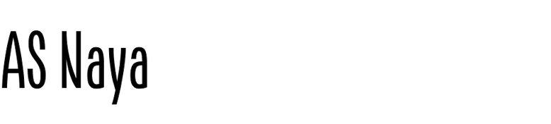 AS Naya in use - Fonts In Use