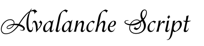 Avalanche Script in use - Fonts In Use