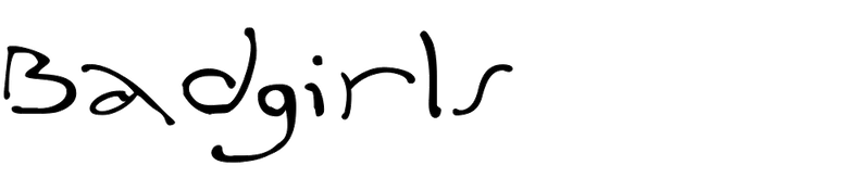 Badgirls in use - Fonts In Use