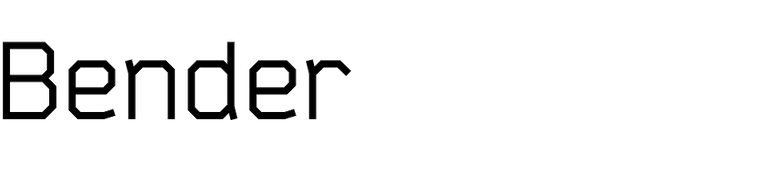 Bender in use - Fonts In Use