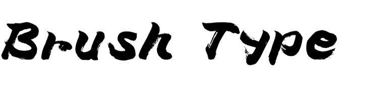 Brush Type in use - Fonts In Use