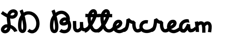 LD Buttercream in use - Fonts In Use