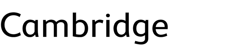Cambridge in use - Fonts In Use
