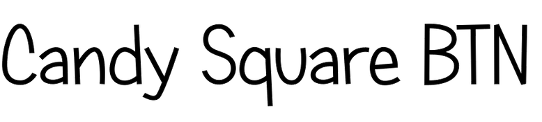 Candy Square BTN in use - Fonts In Use