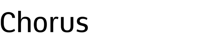 Chorus in use - Fonts In Use