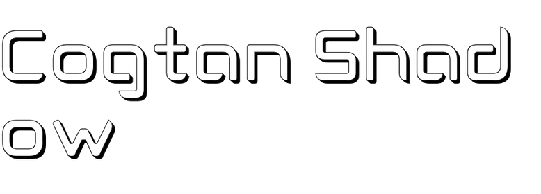 Cogtan Shadow in use - Fonts In Use