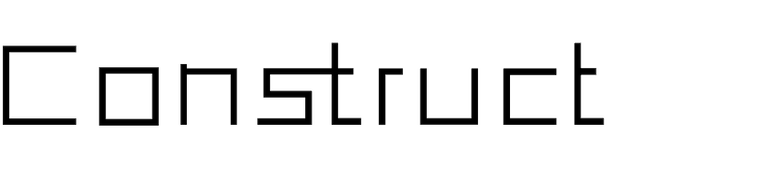Construct in use - Fonts In Use