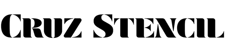 Cruz Stencil in use - Fonts In Use