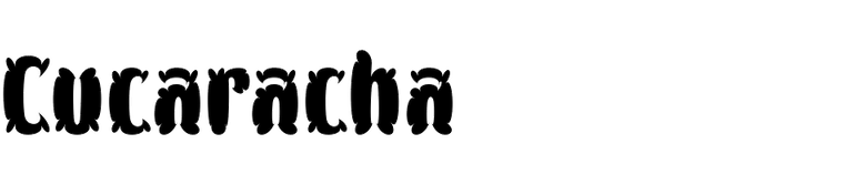Cucaracha in use - Fonts In Use