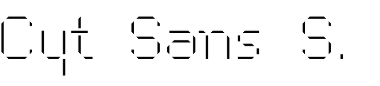 Cut Sans Serif in use - Fonts In Use