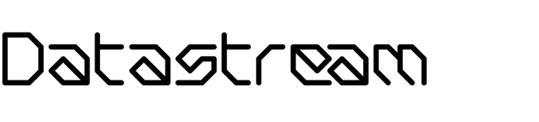 Datastream in use - Fonts In Use