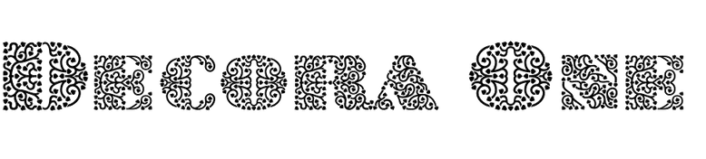 Decora One in use - Fonts In Use