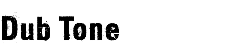 Dub Tone in use - Fonts In Use