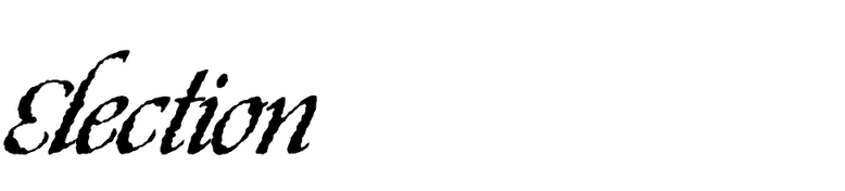 Election in use - Fonts In Use