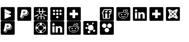 Flexi Social Icons in use - Fonts In Use