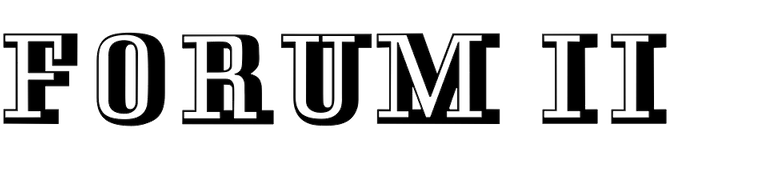 Forum II in use - Fonts In Use