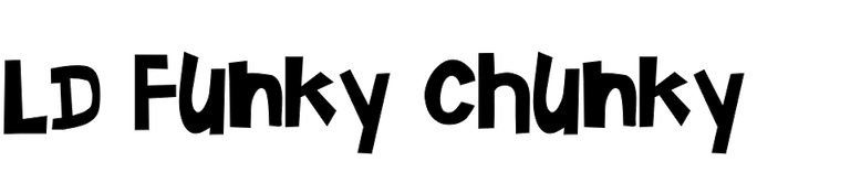 LD Funky Chunky in use - Fonts In Use