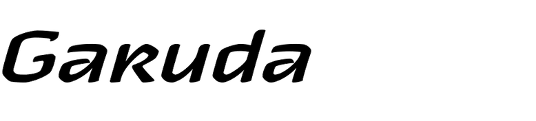 Garuda in use - Fonts In Use