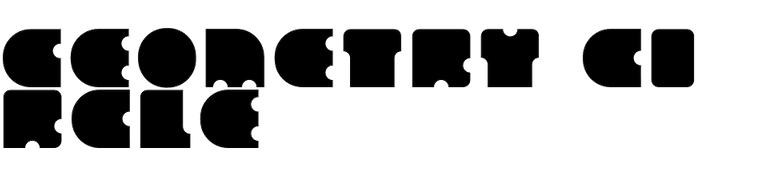 Geometry Circle in use - Fonts In Use