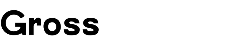 Gross in use - Fonts In Use