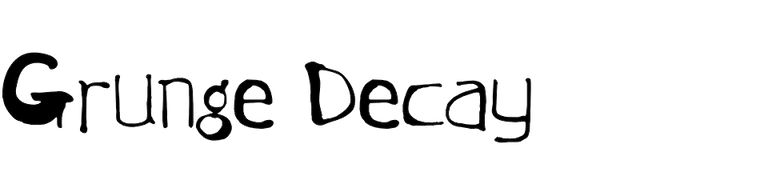 Grunge Decay in use - Fonts In Use