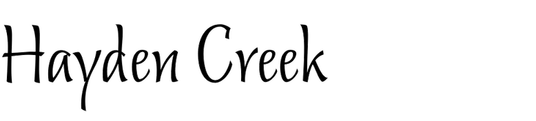 Hayden Creek in use - Fonts In Use