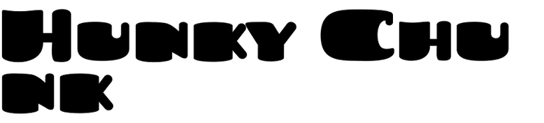 Hunky Chunk in use - Fonts In Use