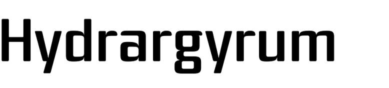 Hydrargyrum in use - Fonts In Use