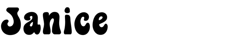 Janice in use - Fonts In Use