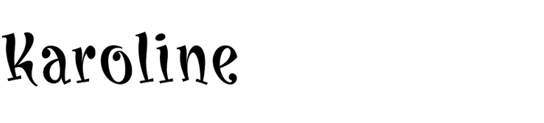 Karoline in use - Fonts In Use