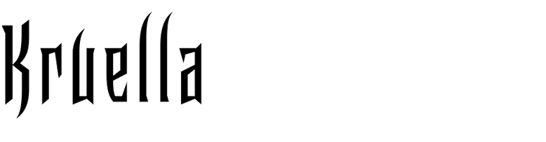 Kruella in use - Fonts In Use