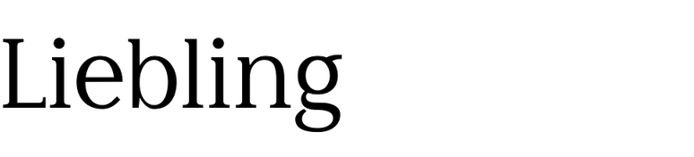 Liebling (Font-o-Rama) in use - Fonts In Use