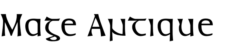 Mage Antique in use - Fonts In Use