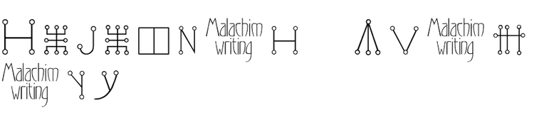 Malachim Writing in use - Fonts In Use