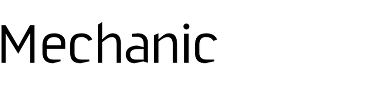 Mechanic in use - Fonts In Use