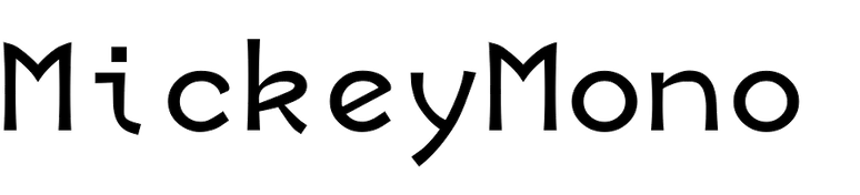 MickeyMono in use - Fonts In Use