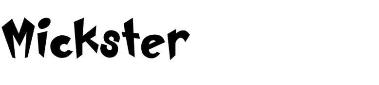 Mickster in use - Fonts In Use
