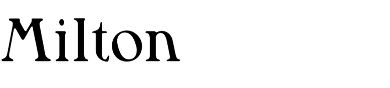 Milton in use - Fonts In Use