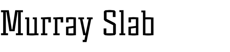 Murray Slab in use - Fonts In Use