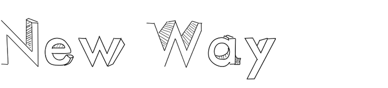 New Way in use - Fonts In Use