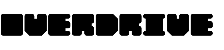 Overdrive in use - Fonts In Use