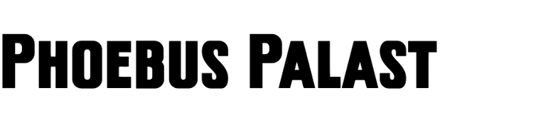 Phoebus Palast in use - Fonts In Use