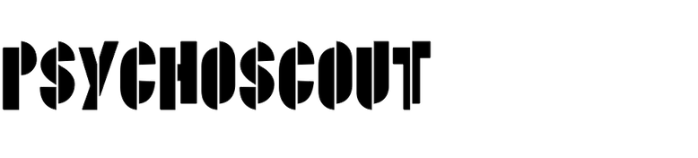 Psychoscout in use - Fonts In Use