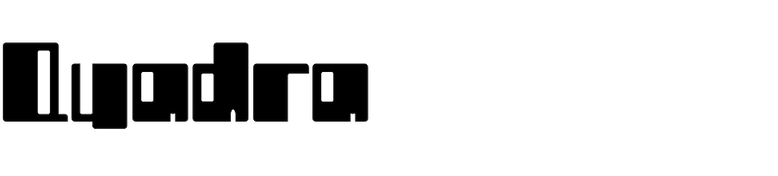 Quadra in use - Fonts In Use