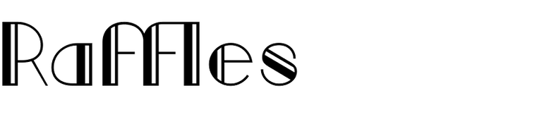 Raffles in use - Fonts In Use